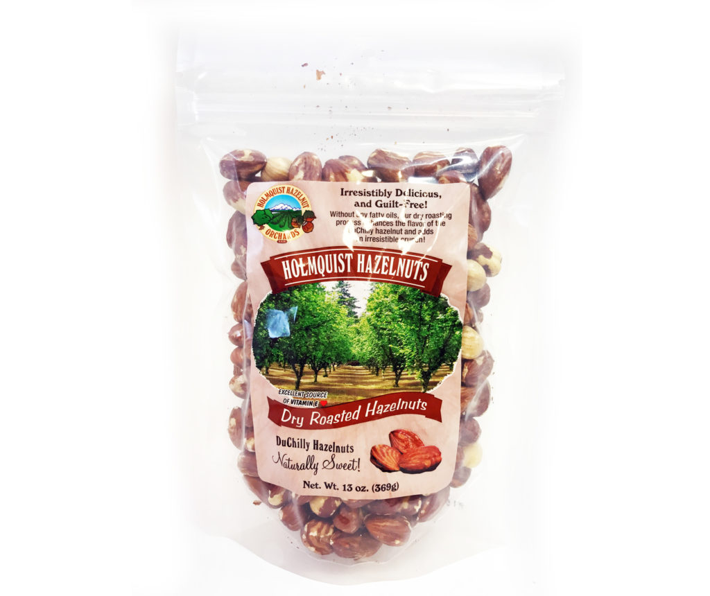 25 lb. Bulk Raw Hazelnuts (Round) - Holmquist Hazelnuts
