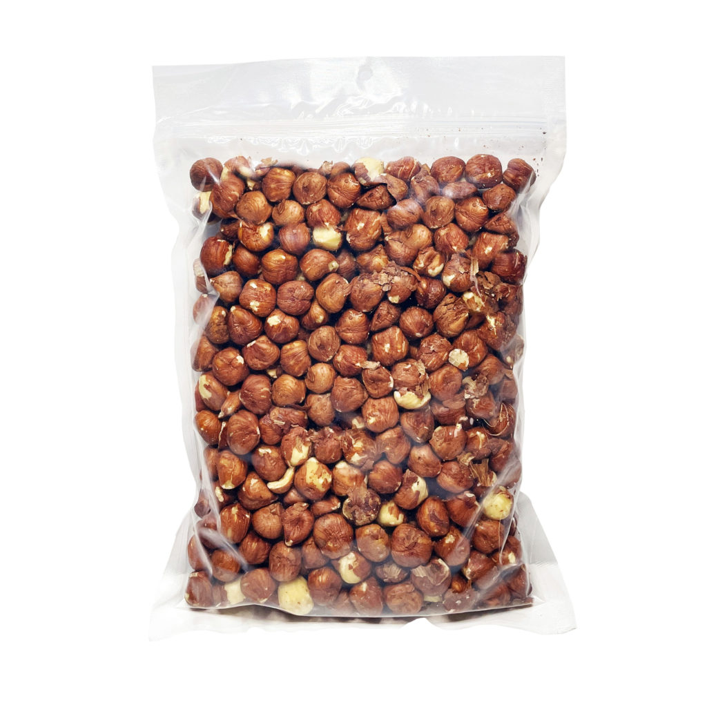1 lb. Natural/Raw - Holmquist Hazelnuts