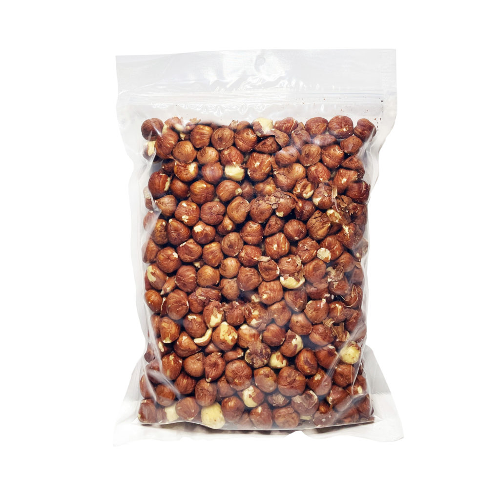 1 lb. Natural/Raw - Holmquist Hazelnuts
